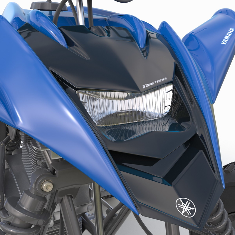 3d sport atv yamaha raptor model