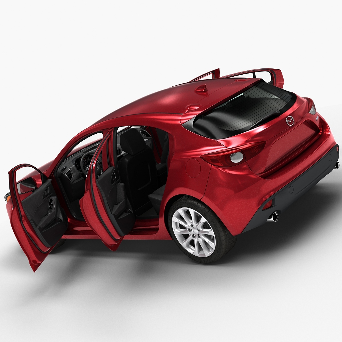 c4d 2014 mazda 3 hatchback