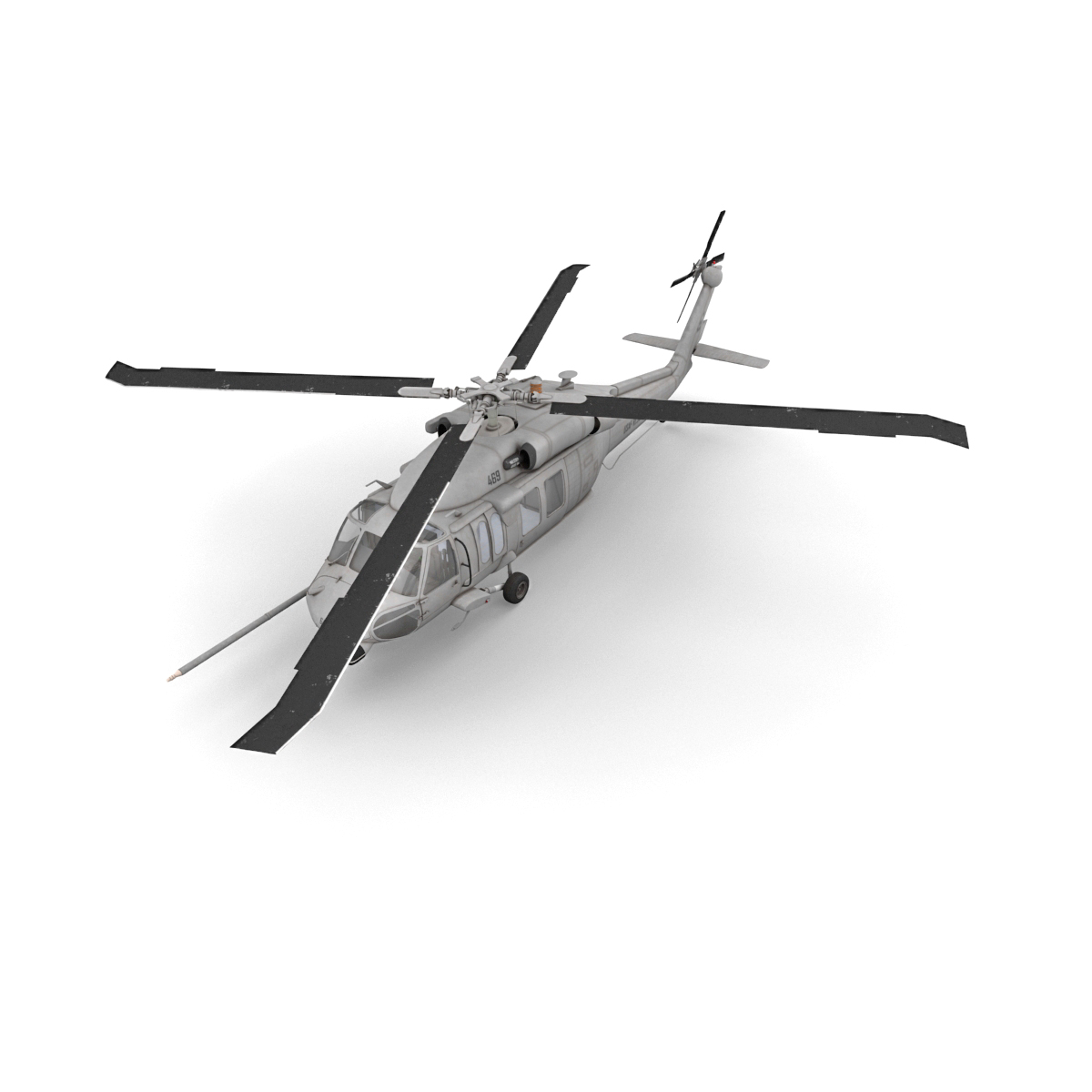 3dsmax hh-60 pave hawk rigged