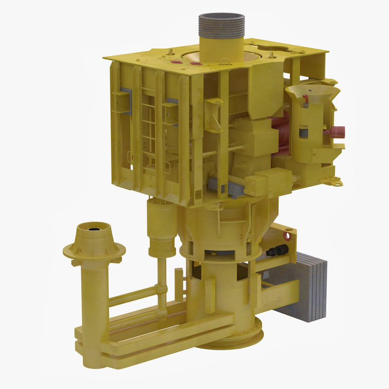 3d 3ds subsea tree