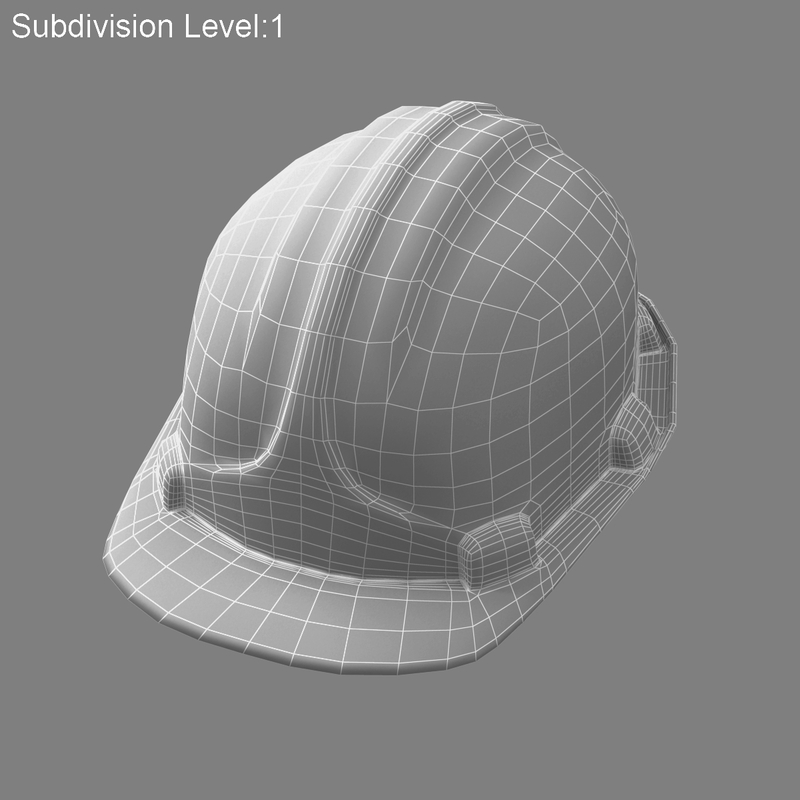 hard hat 3d model