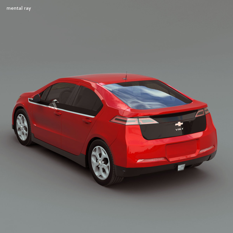 3d chevy volt model
