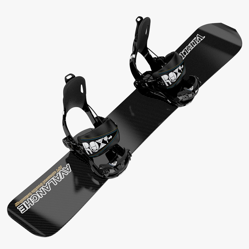 avalanche snowboard freeboard 3d model