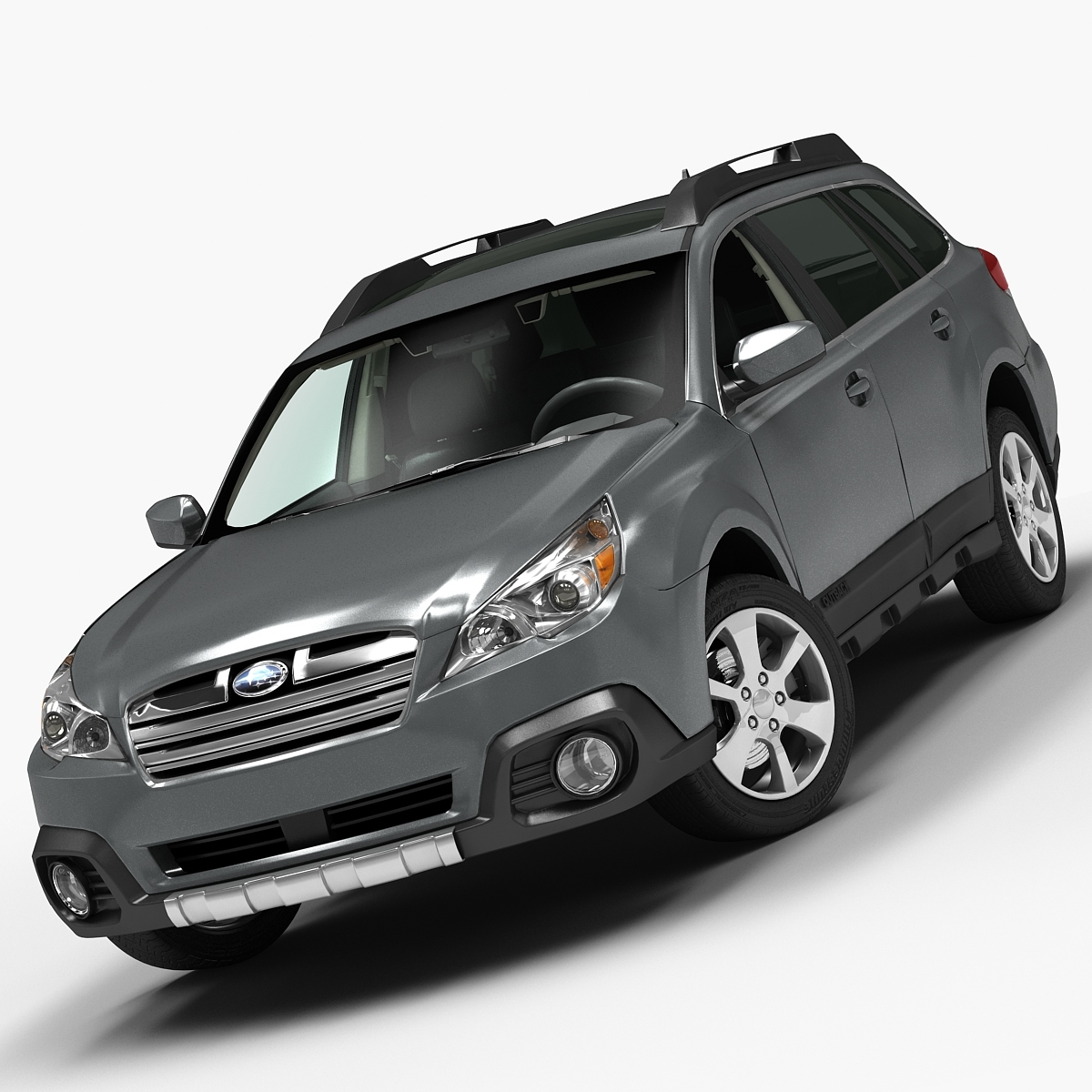 2013 subaru outback 3d model