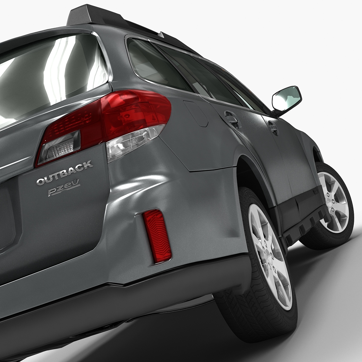 2013 subaru outback 3d model