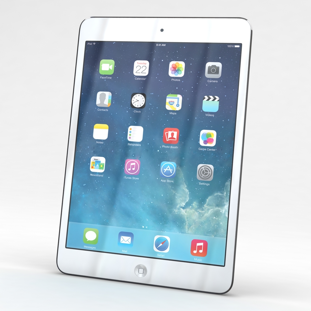 apple ipad mini 2 3d model