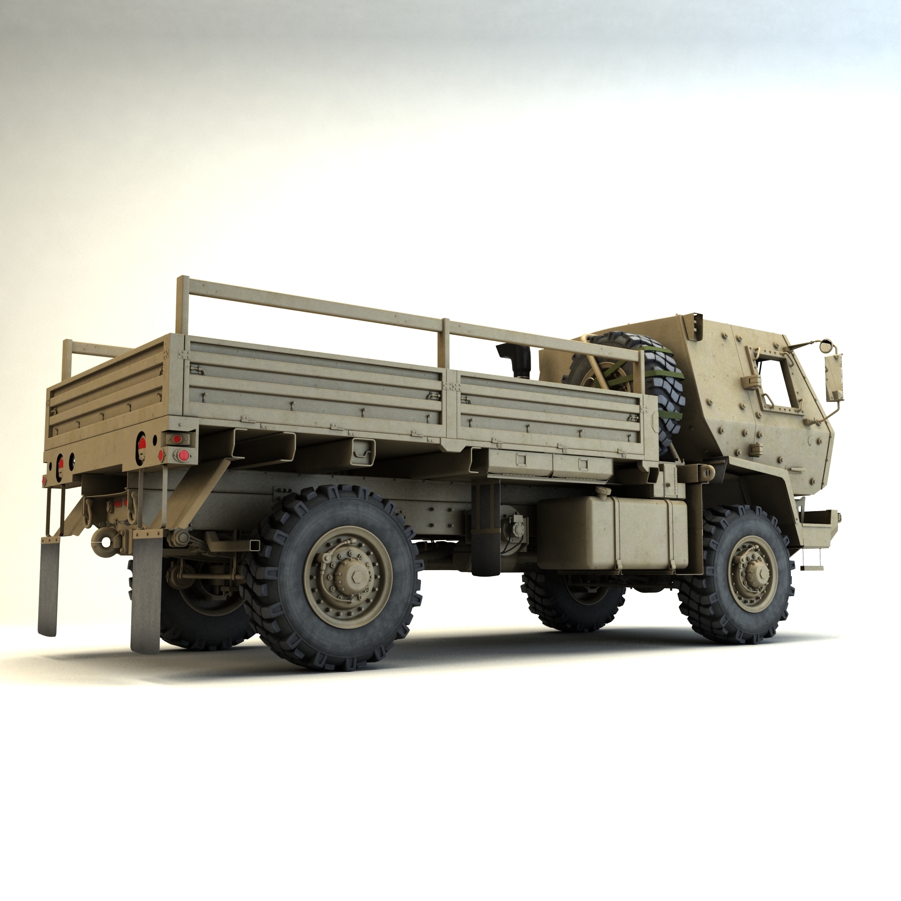 oshkosh fmtv m1078 armored 3d max
