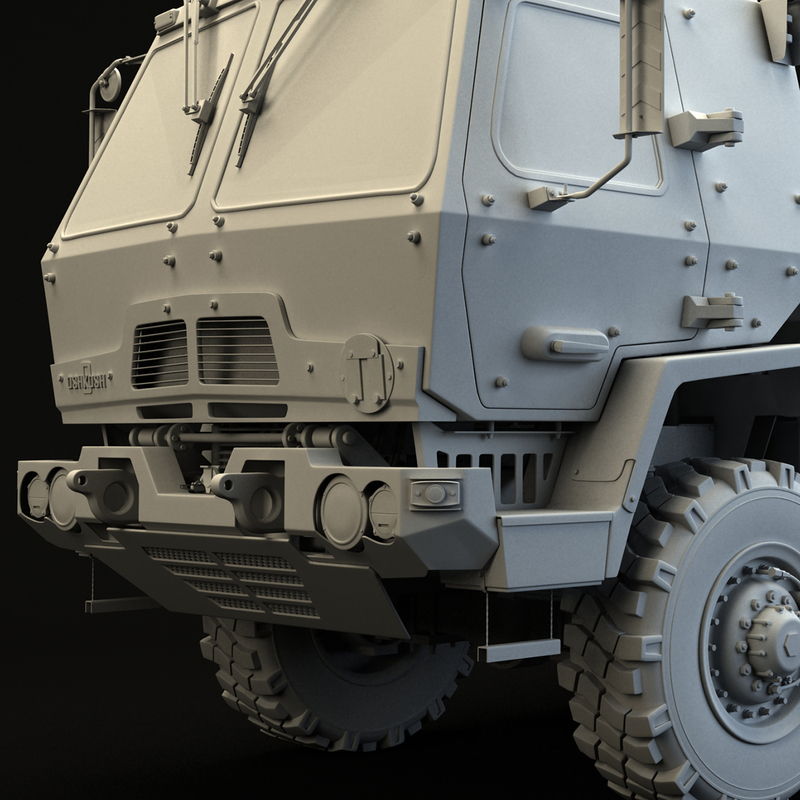 3d oshkosh fmtv 6x6 m1083 model