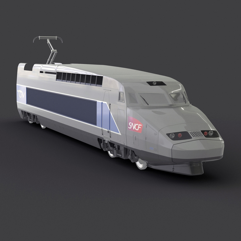 3d 3ds tgv train