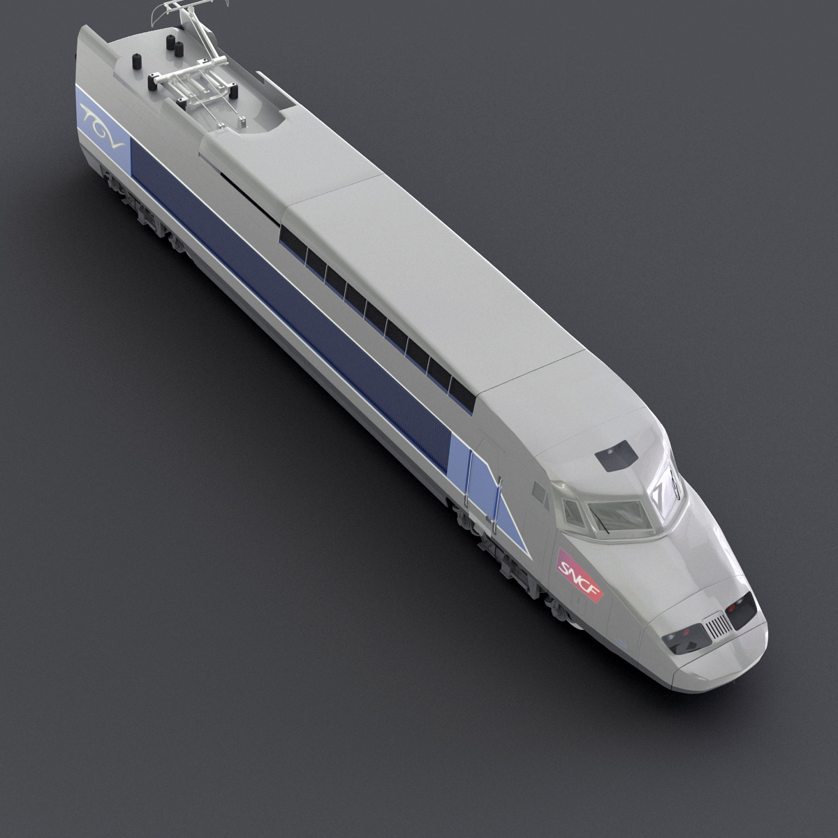 TGV-Zug 3D-Modell - TurboSquid 786872