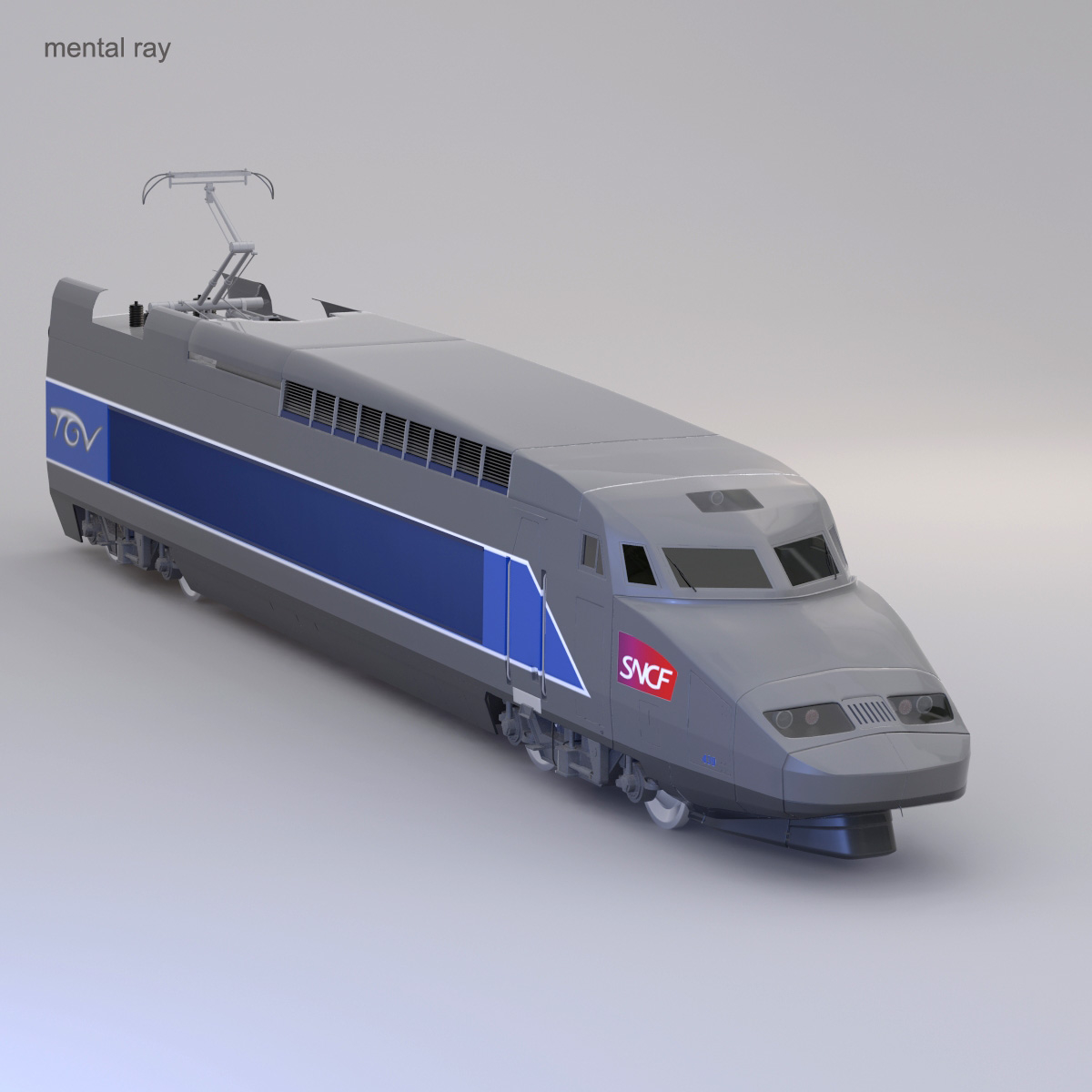 3d 3ds tgv train