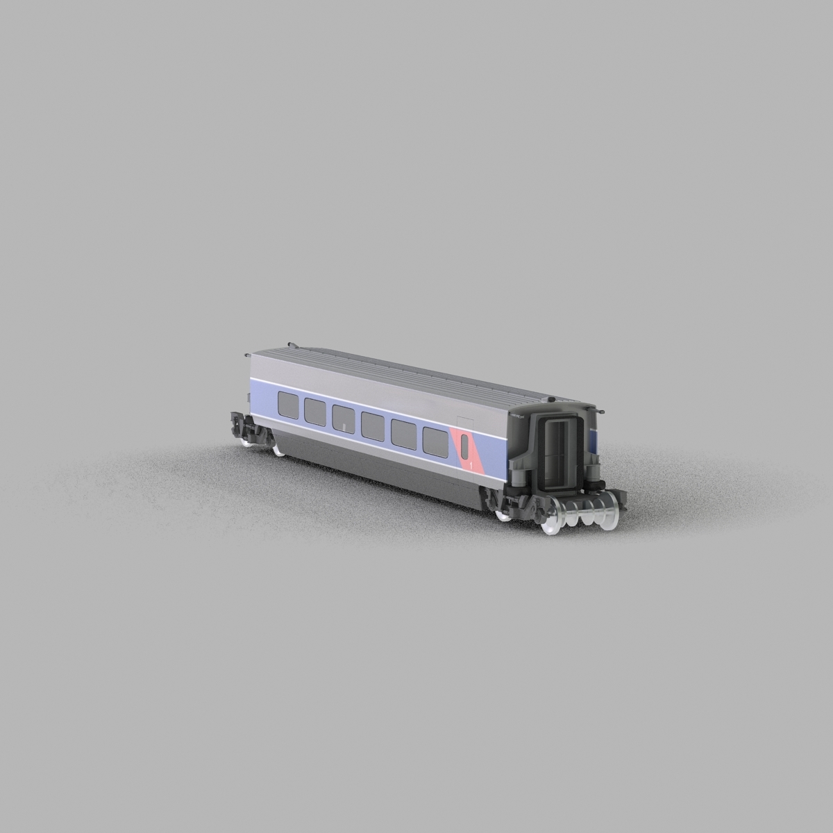 3d 3ds tgv train