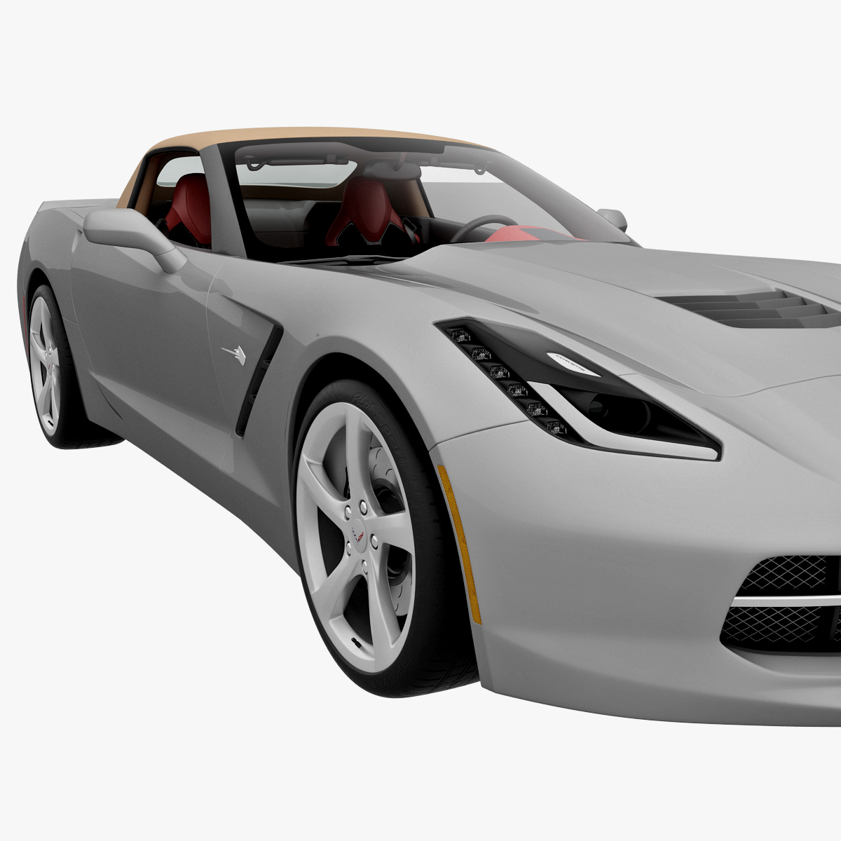 3ds max chevrolet corvette c7 stingray