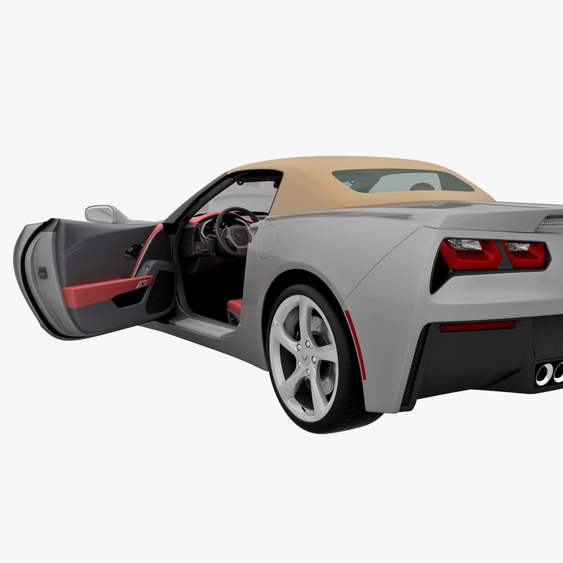 3ds max chevrolet corvette c7 stingray