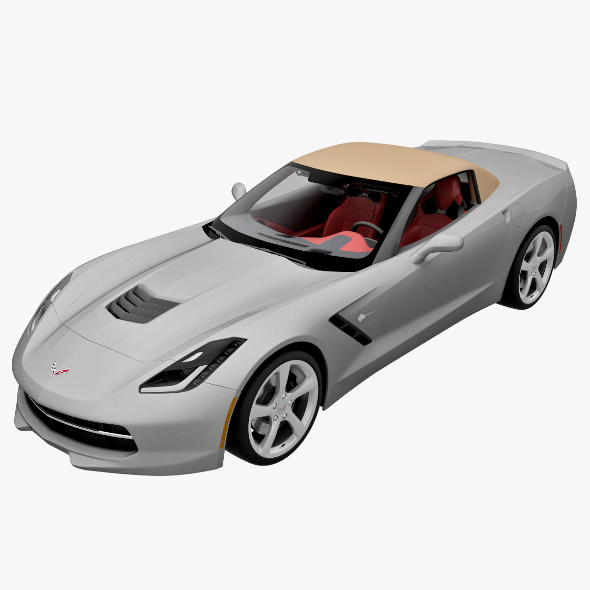 3ds max chevrolet corvette c7 stingray