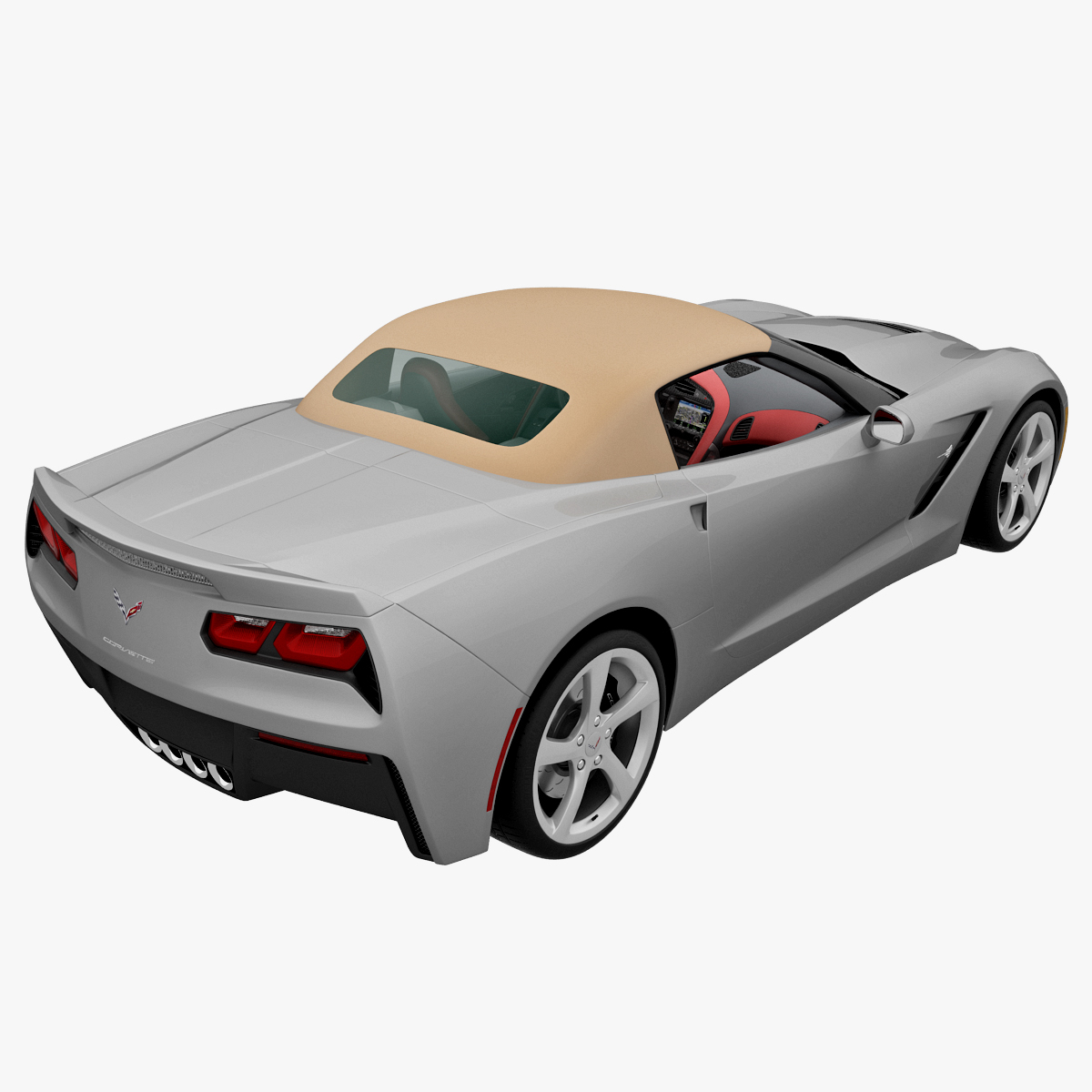 3ds max chevrolet corvette c7 stingray