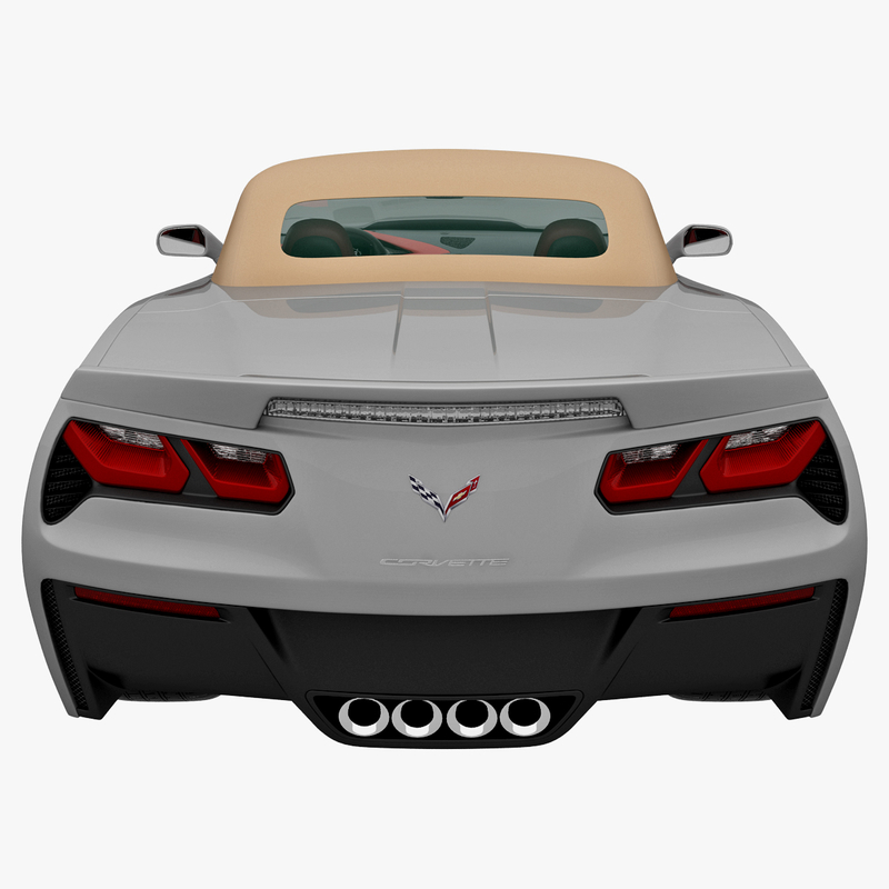 3ds max chevrolet corvette c7 stingray