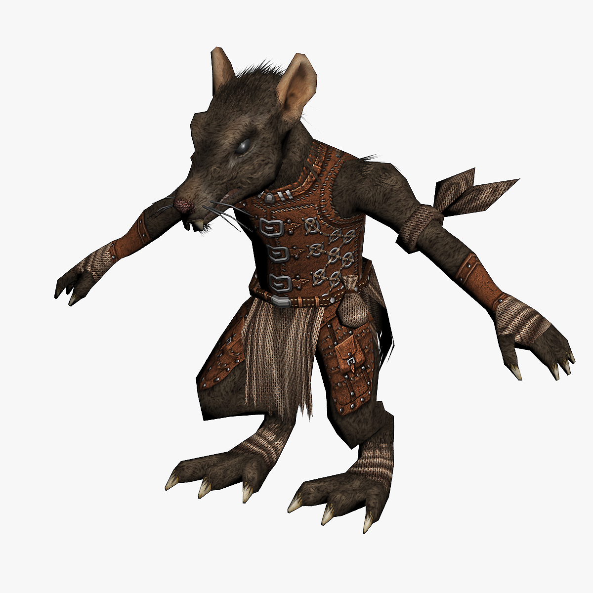 wererat creature fantasy 3d max