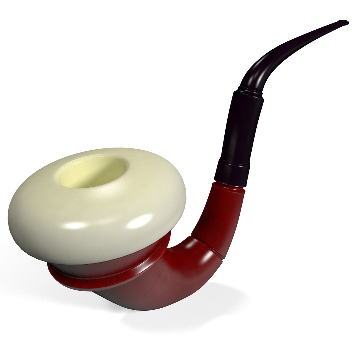 3d model of calabash pipe