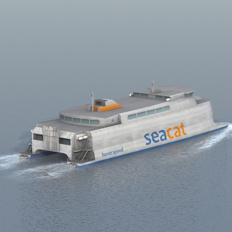 modelo 3d Ferry Seacat - TurboSquid 805154