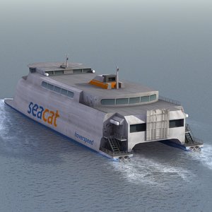 3D trimaran sea hunter actuv - TurboSquid 1415265