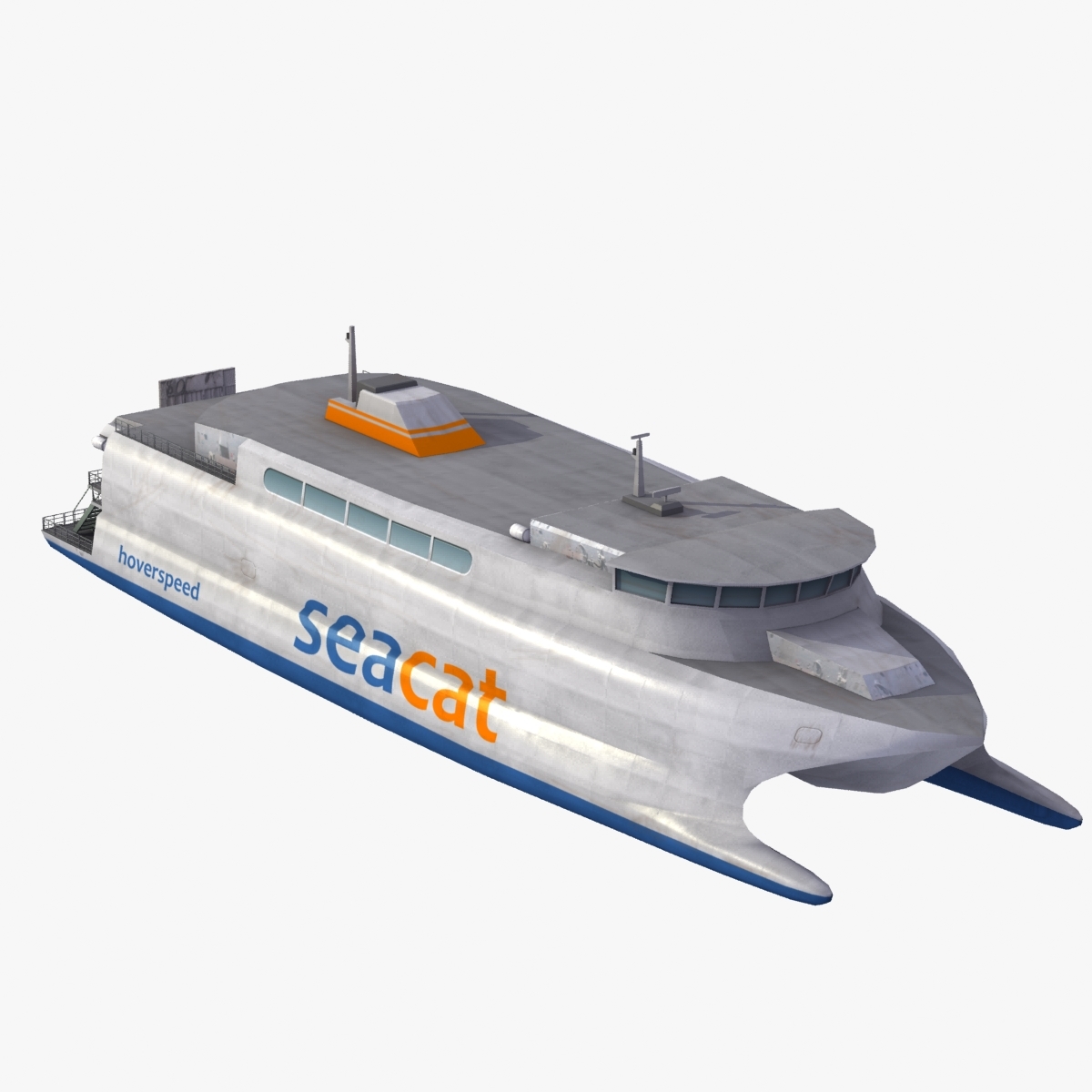 seacat ferry 3d model