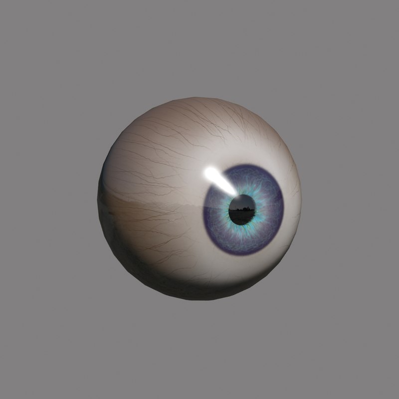 human eye 3d 3ds