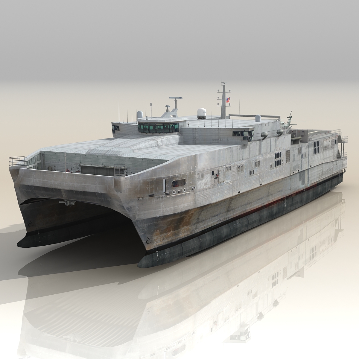 usns spearhead 3d max