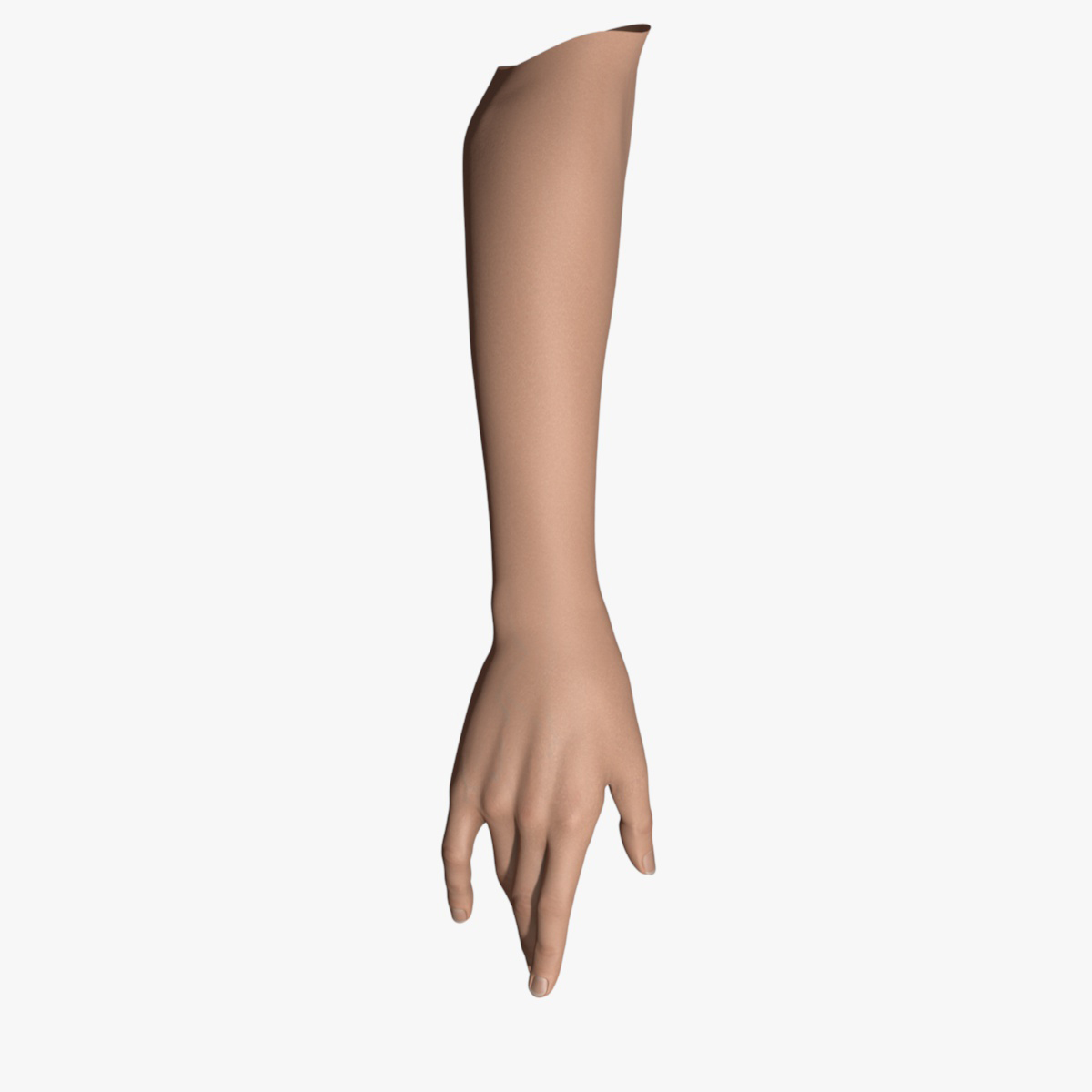 hand arm female pose c4d