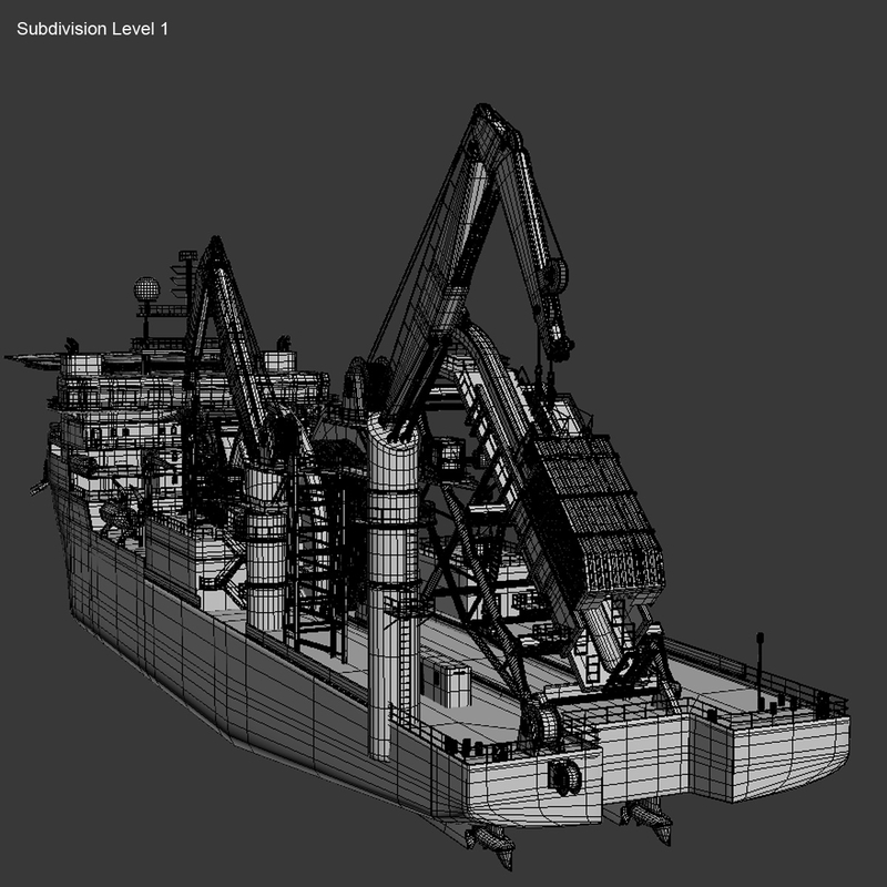 3d apache ii ship