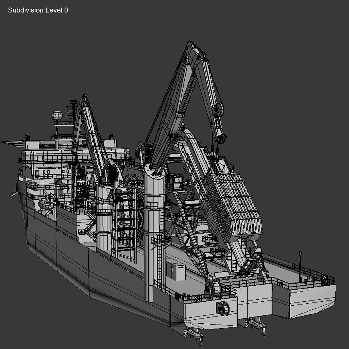 3d apache ii ship