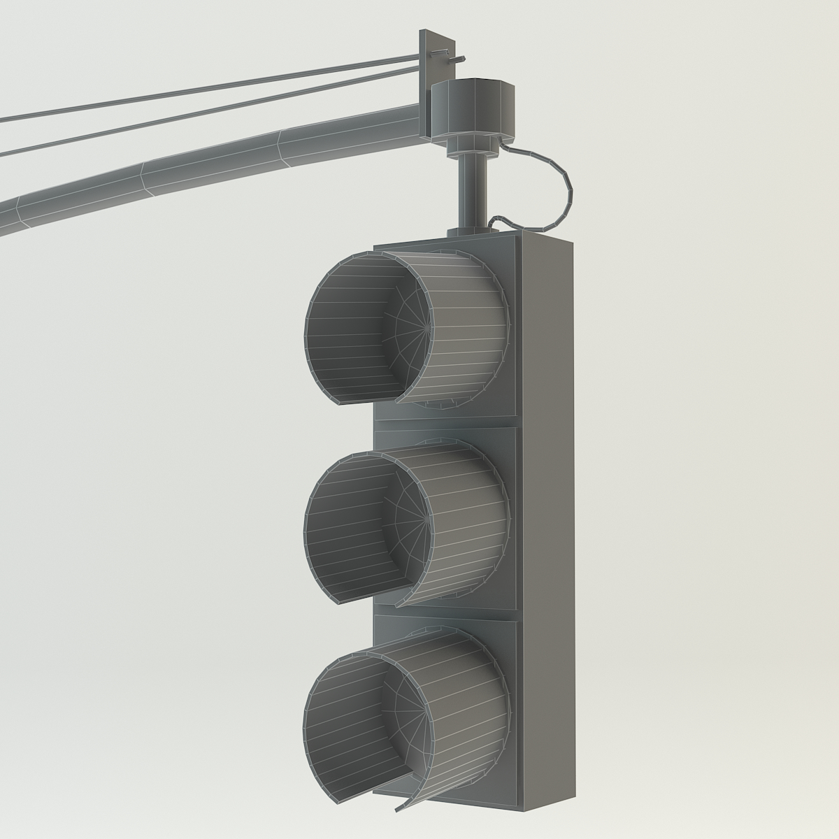 traffic light 3d model