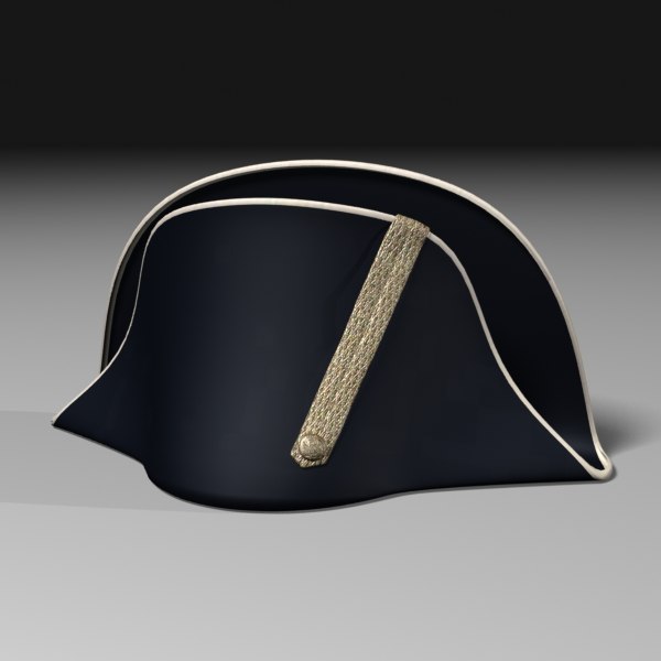 3ds max bicorne hat