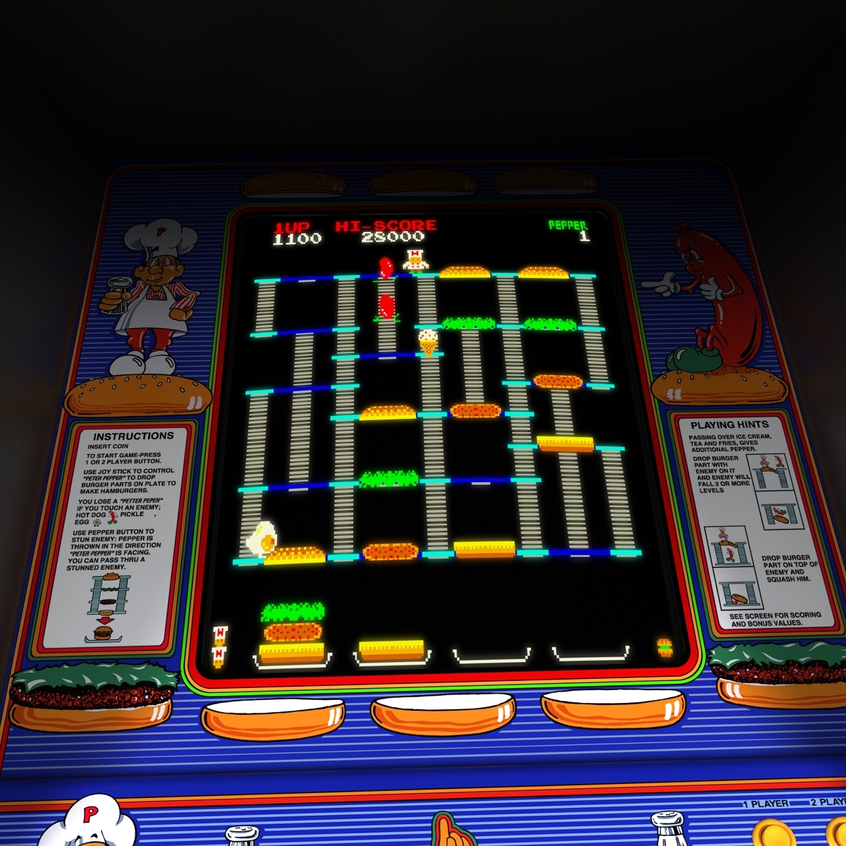 burgertime arcade max