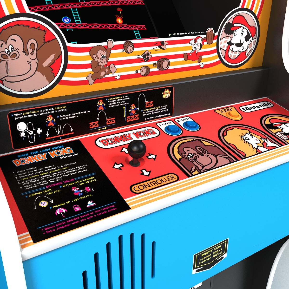Arcade Donkey Kong Model 3D - TurboSquid 428214