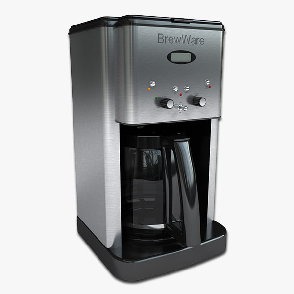 3ds max coffee maker rowenta