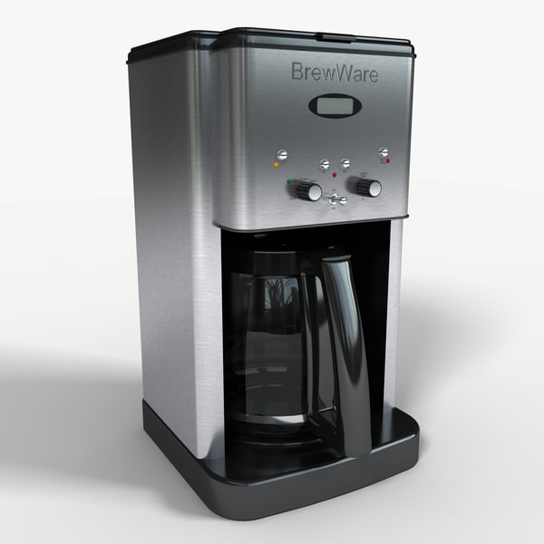 coffee maker 3d max