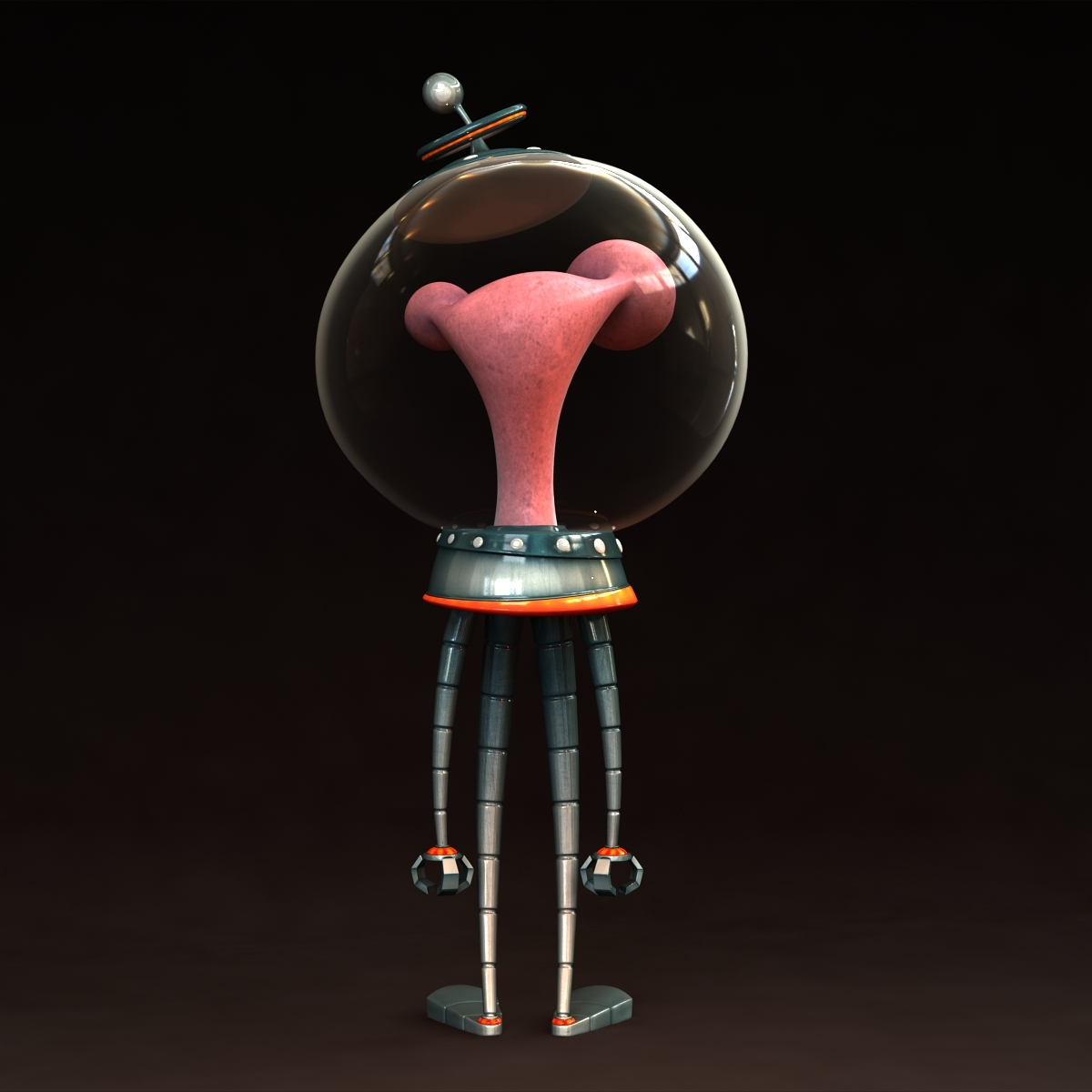 3d alien bobo model