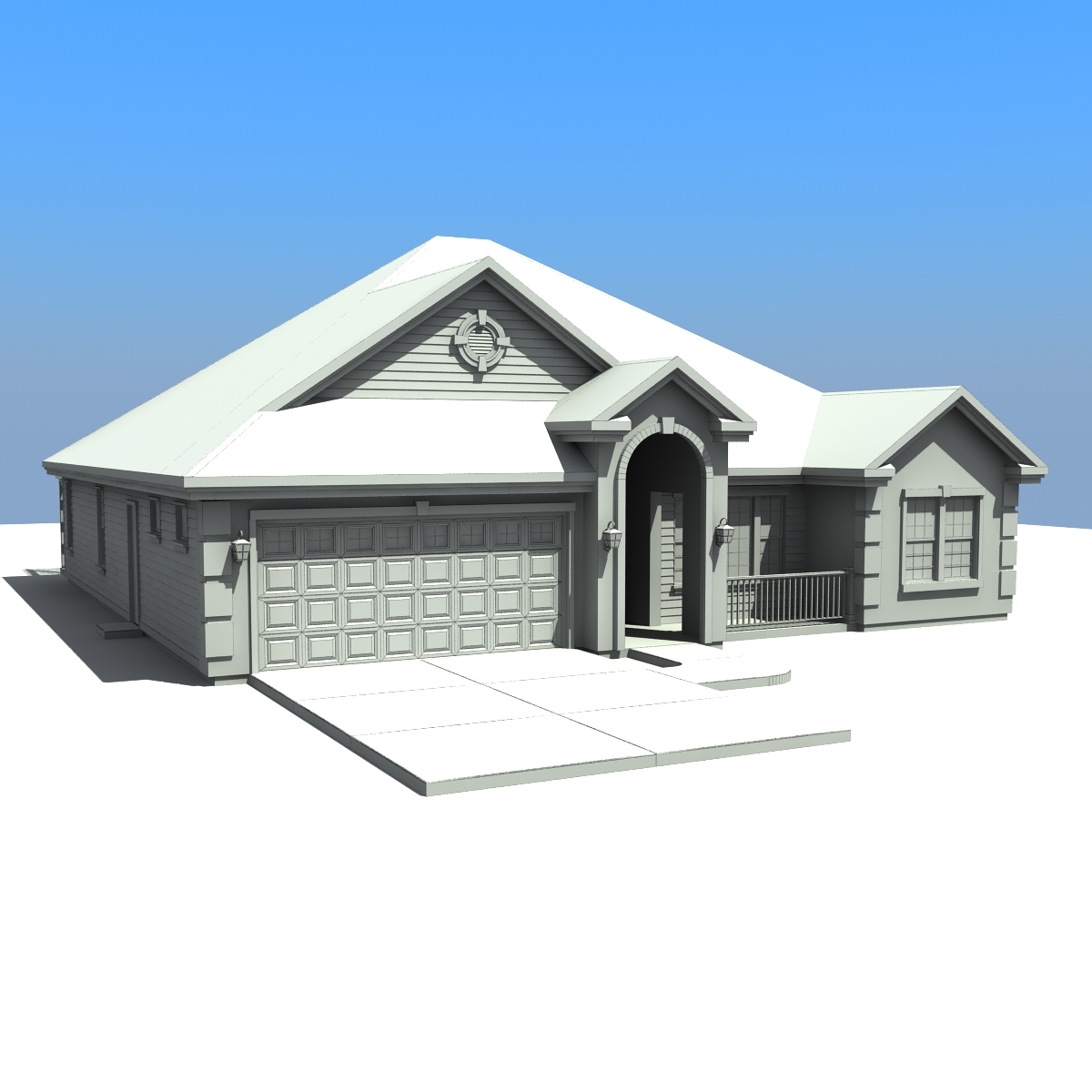 3d house building