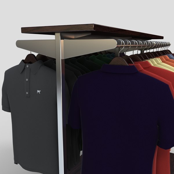 max polo shirt rack