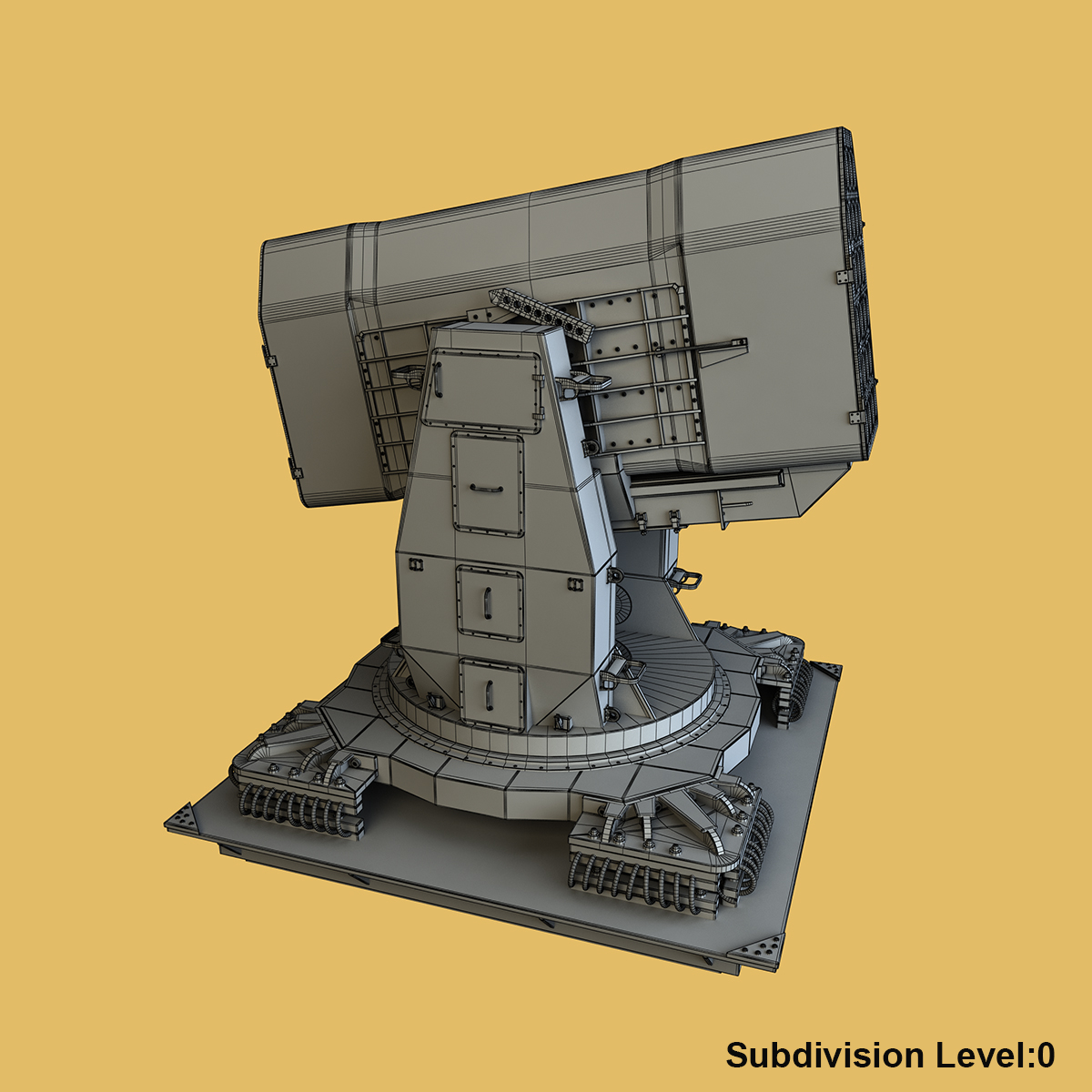 3d model rim 116 rolling airframe