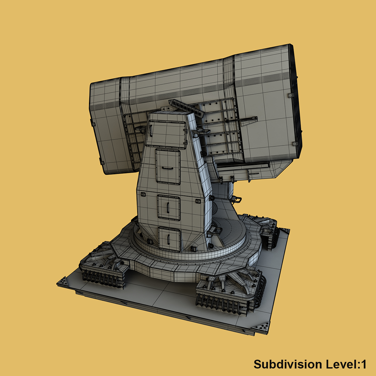 3d model rim 116 rolling airframe