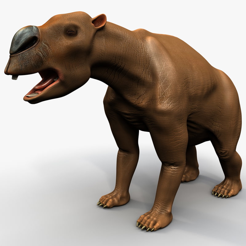 diprotodon 3d model