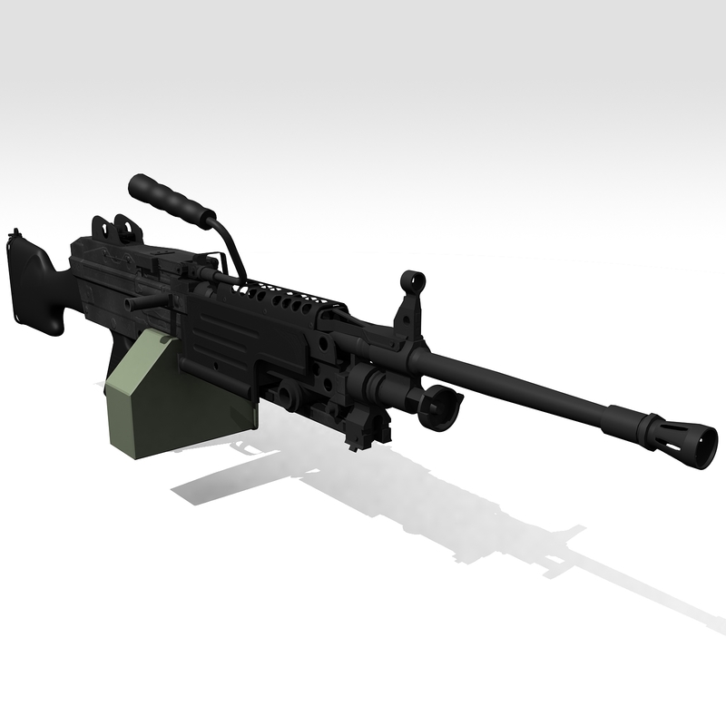 max m249 squad automatic weapon