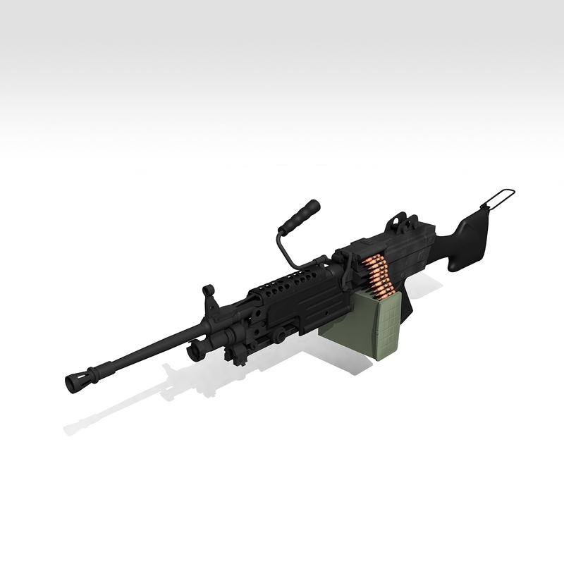 max m249 squad automatic weapon