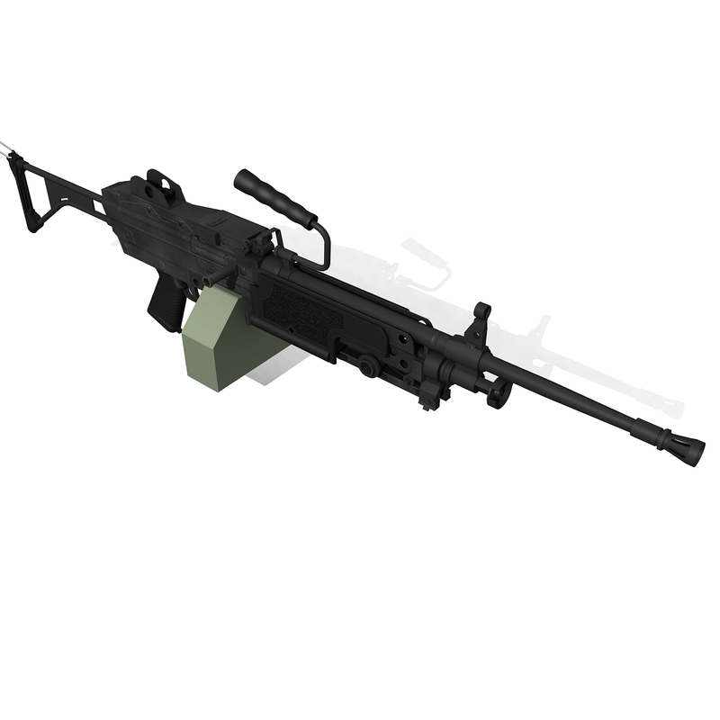 max m249 squad automatic weapon