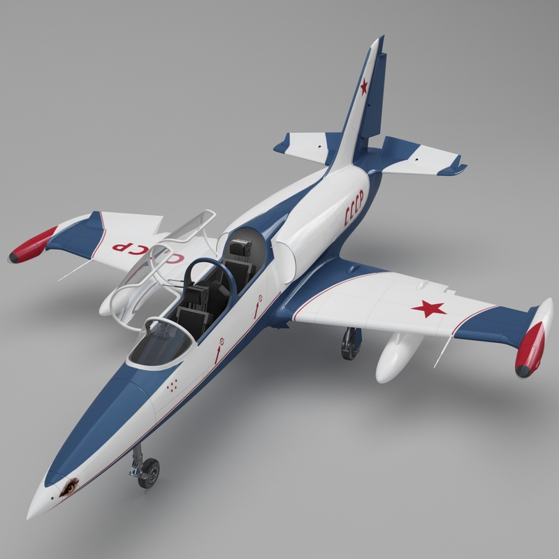 3d aero vodochody l-39 albatros model