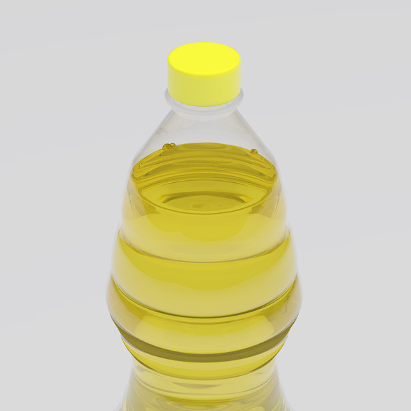 bottle oil 3d model