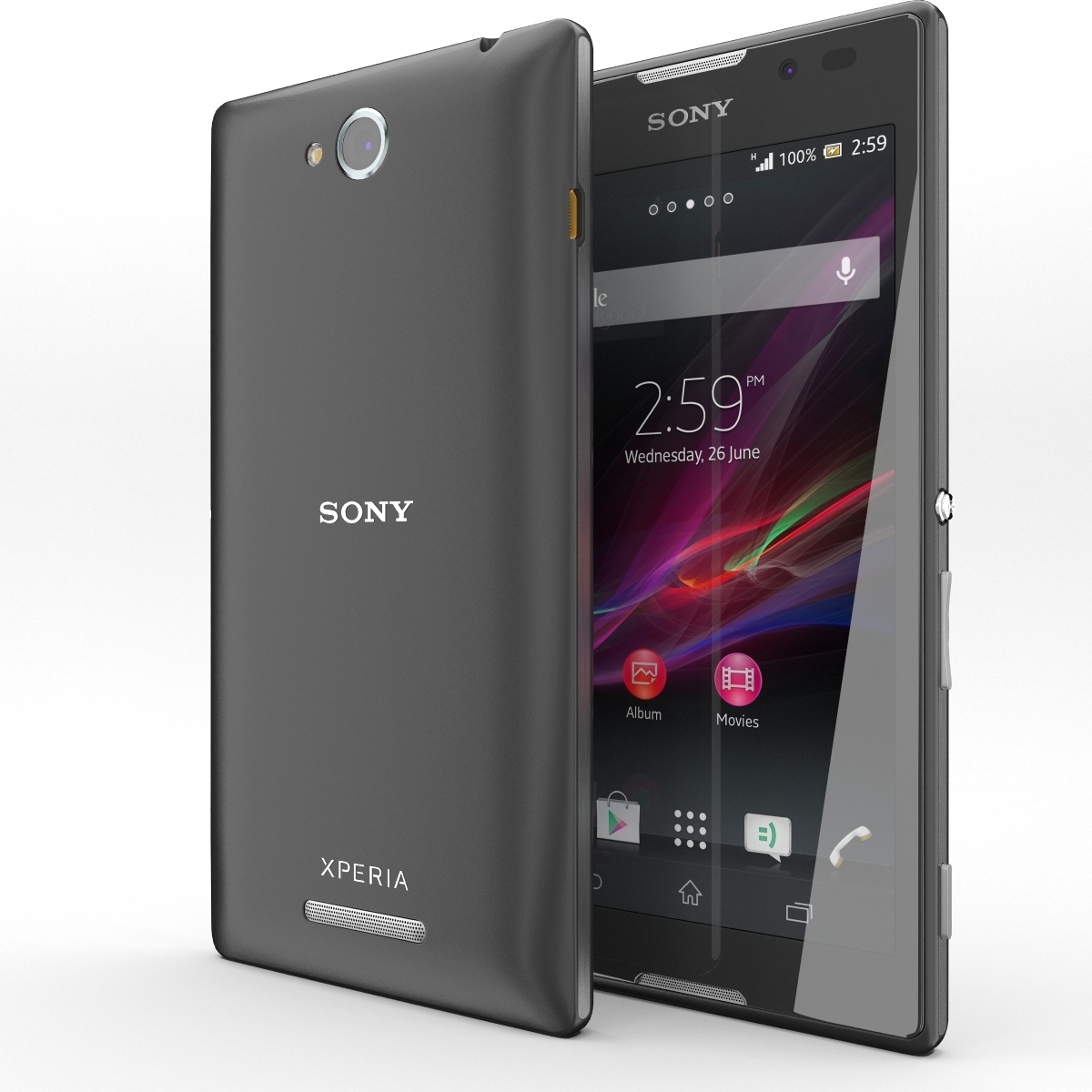 3d model sony xperia c