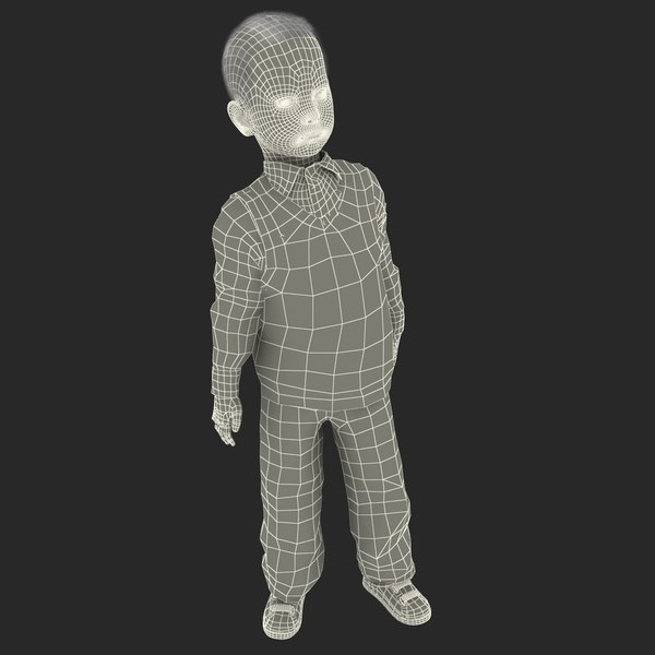 boy rigged version 2 3d model